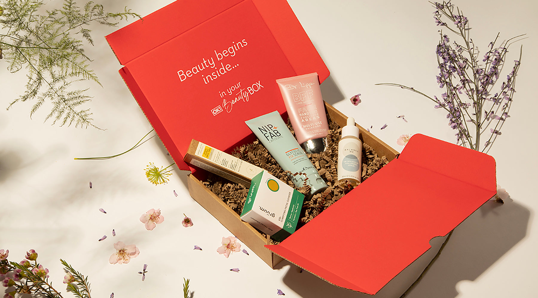 The Full Reveal – The Spring Into Skin Edit | OK! Beauty Box