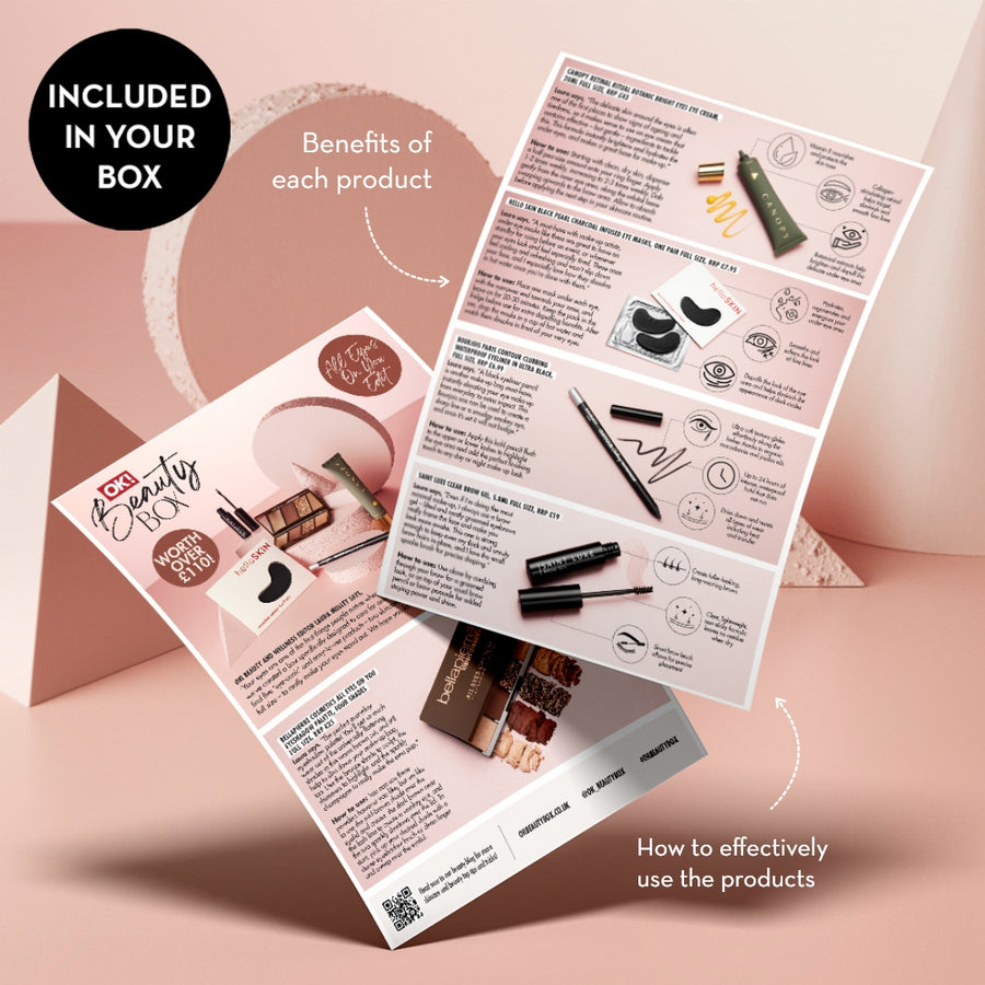 Join our monthly OK! Beauty Box subscription today